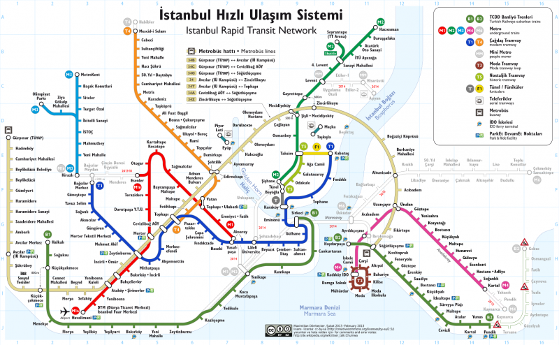 istanbul metro map ~ Istanbul New Airport Transfers